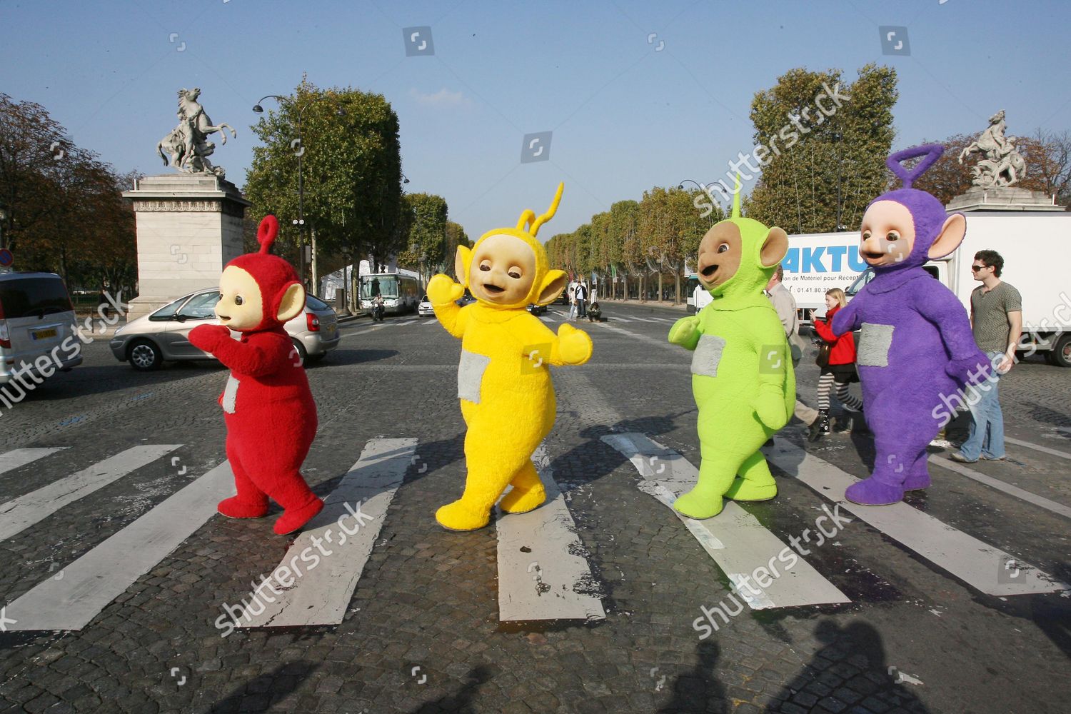 Teletubbies Tinky Winky Dipsy Laalaa Po Editorial Stock Photo - Stock ...