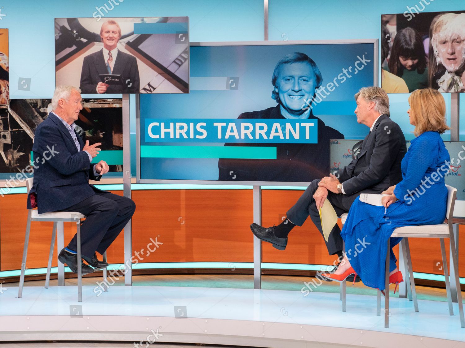 Chris Tarrant Richard Madeley Kate Garraway Editorial Stock Photo ...