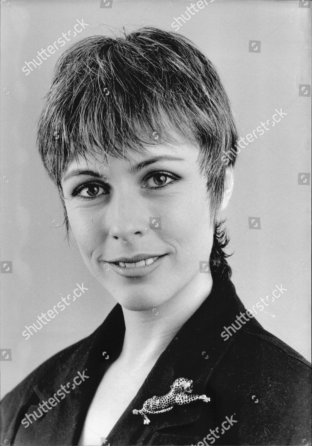 Actress Liz Robertson Wearing Panther Brooch Editorial Stock Photo ...