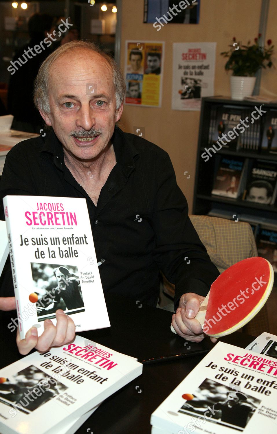 French Former Tabletennis Player Jacques Secretin Editorial Stock Photo ...