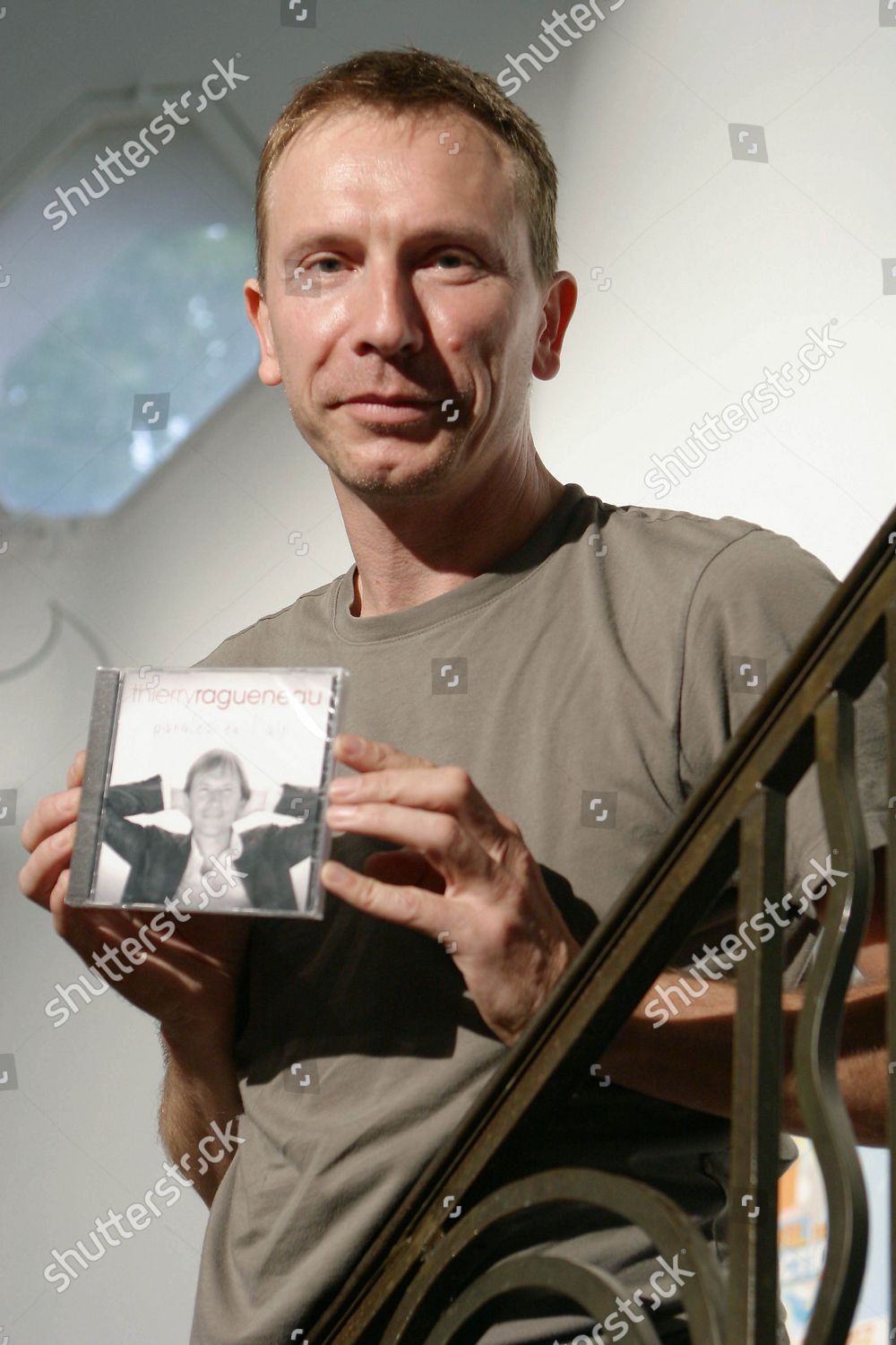 French Actor Thierry Ragueneau Poses During Editorial Stock Photo ...