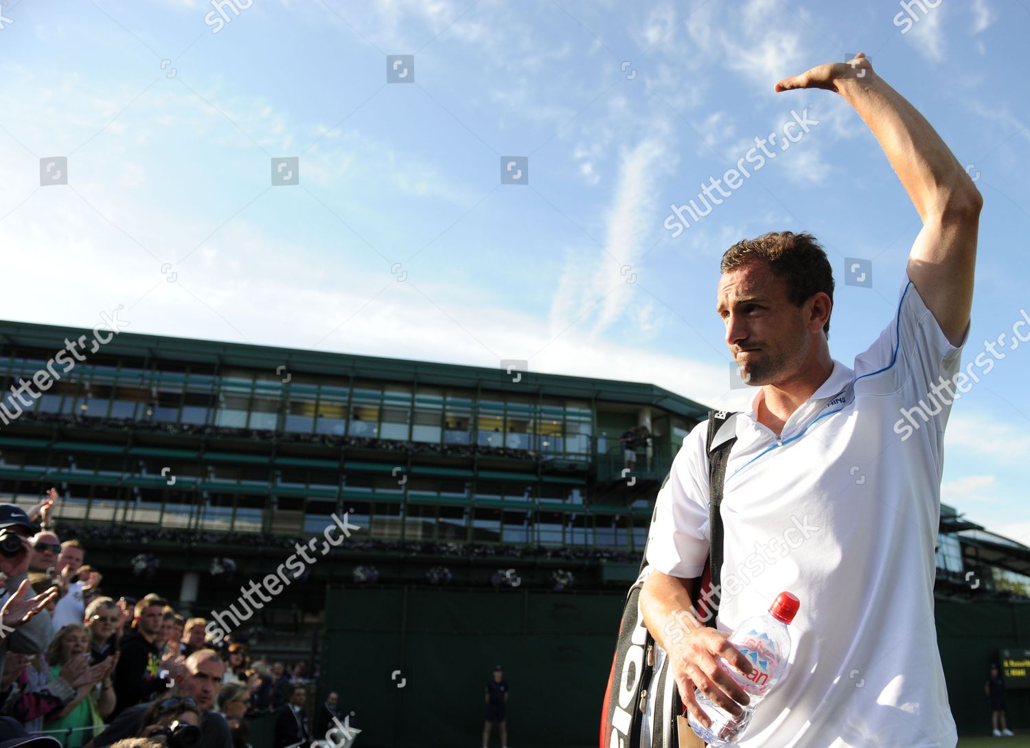 Conor Niland Republic Ireland Waves Farewell Editorial Stock Photo ...