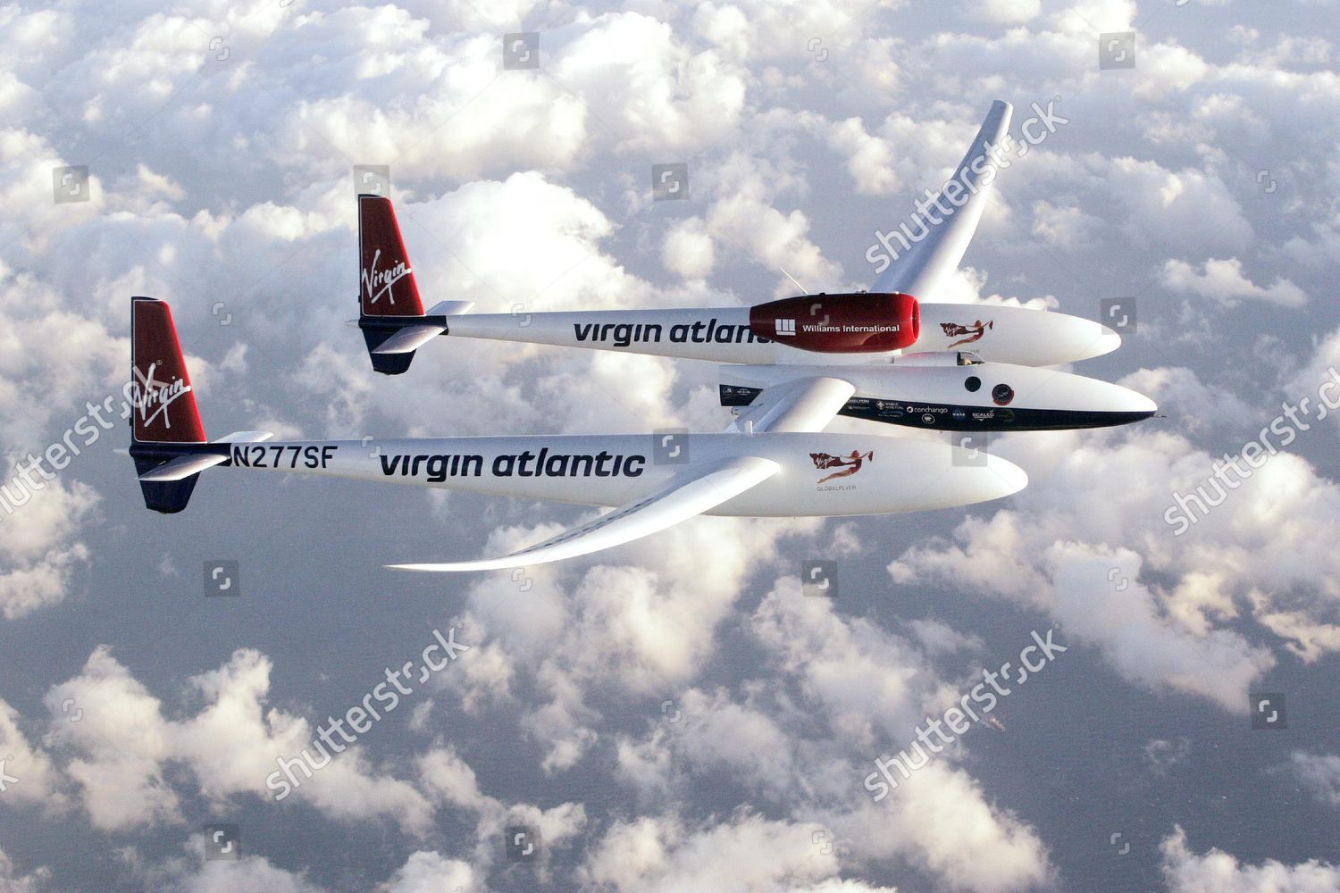 Steve Fossett Virgin Atlantic Globalflyer Ii Editorial Stock Photo ...