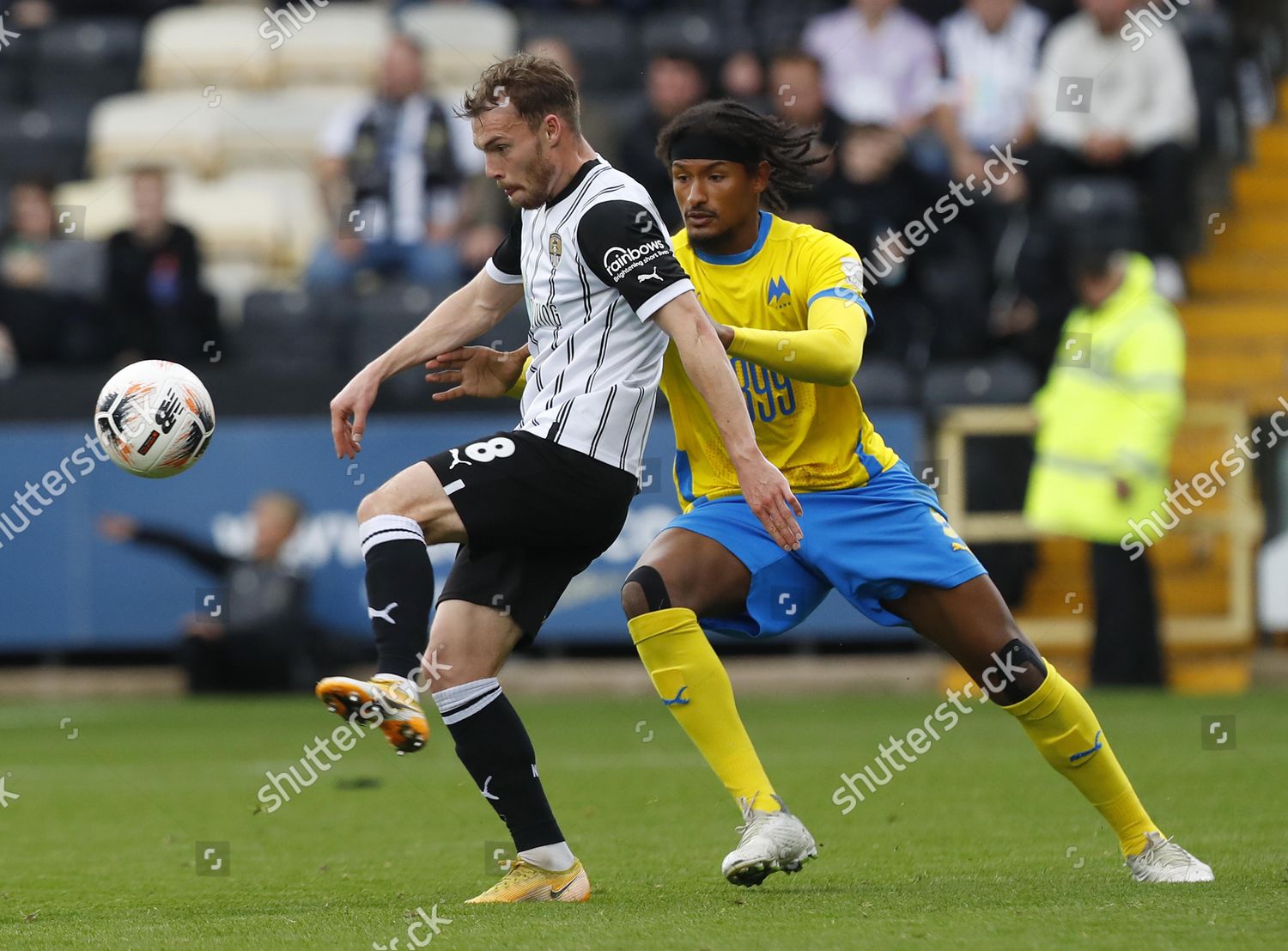 Torquay United Player Ali Omar Closes Editorial Stock Photo - Stock ...