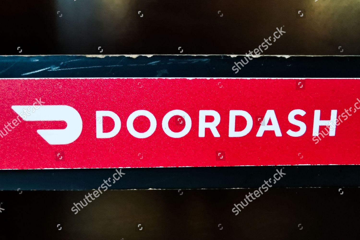 Doordash Logo Sign Seen Restaurant Chicago Editorial Stock Photo ...