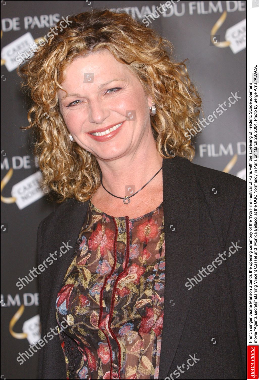 French Singer Jeane Manson Attends Opening Editorial Stock Photo ...