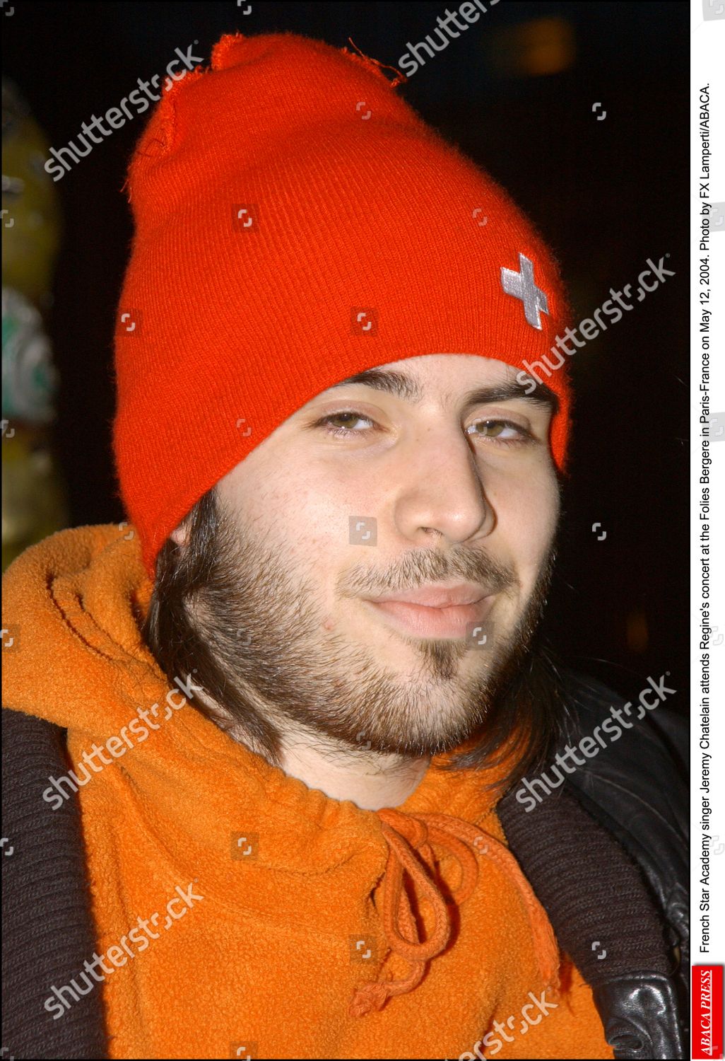 French Star Academy Singer Jeremy Chatelain Editorial Stock Photo ...