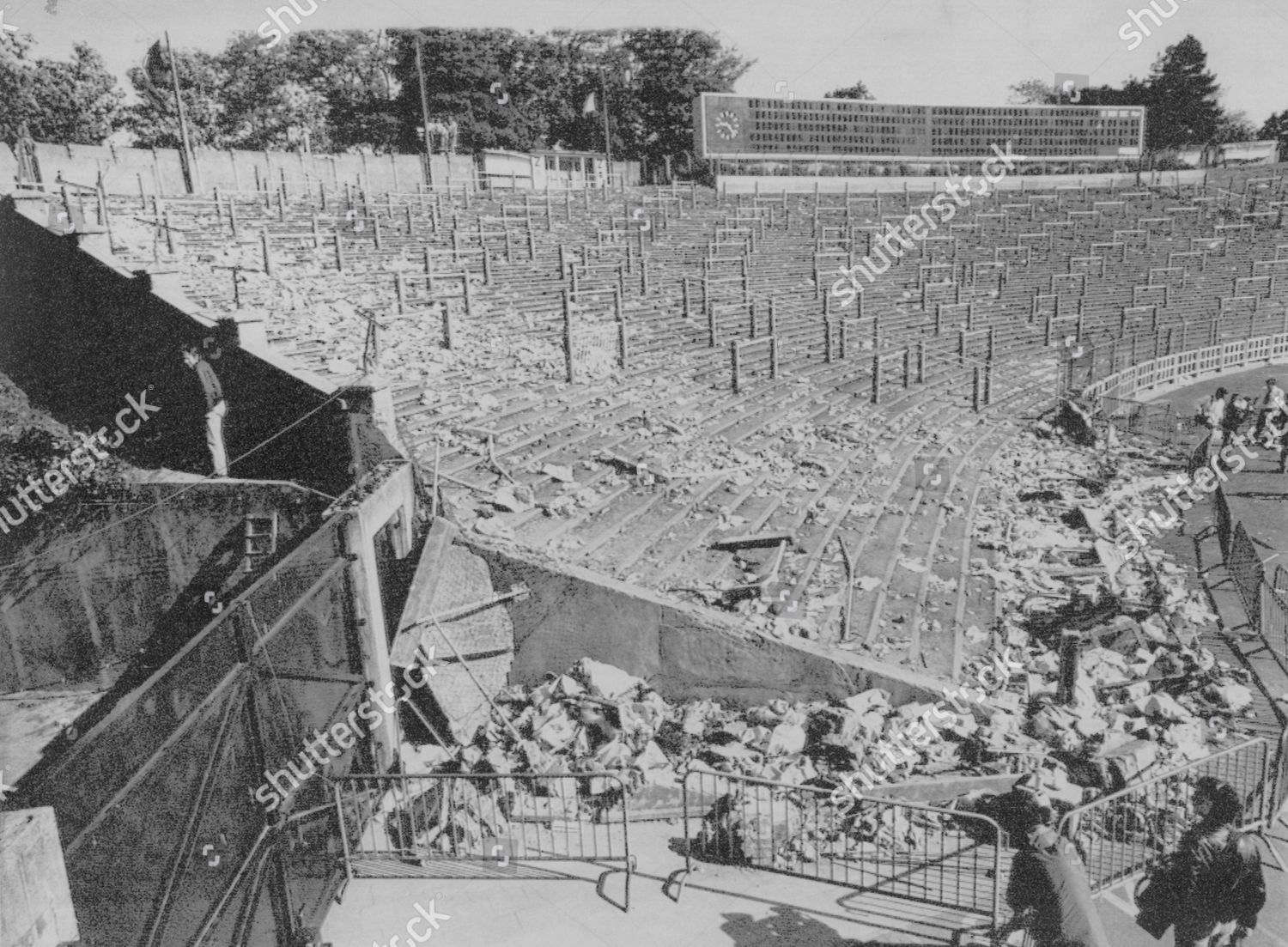 Heysel Stadium Disaster 1985 Pic Shows Editorial Stock Photo - Stock ...