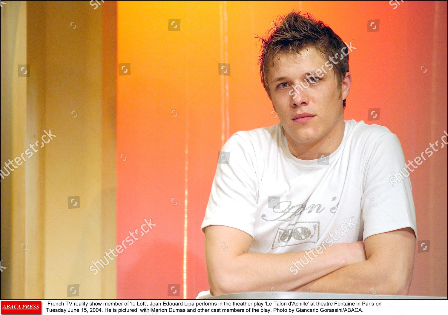 French Tv Reality Show Member Le Editorial Stock Photo - Stock Image ...