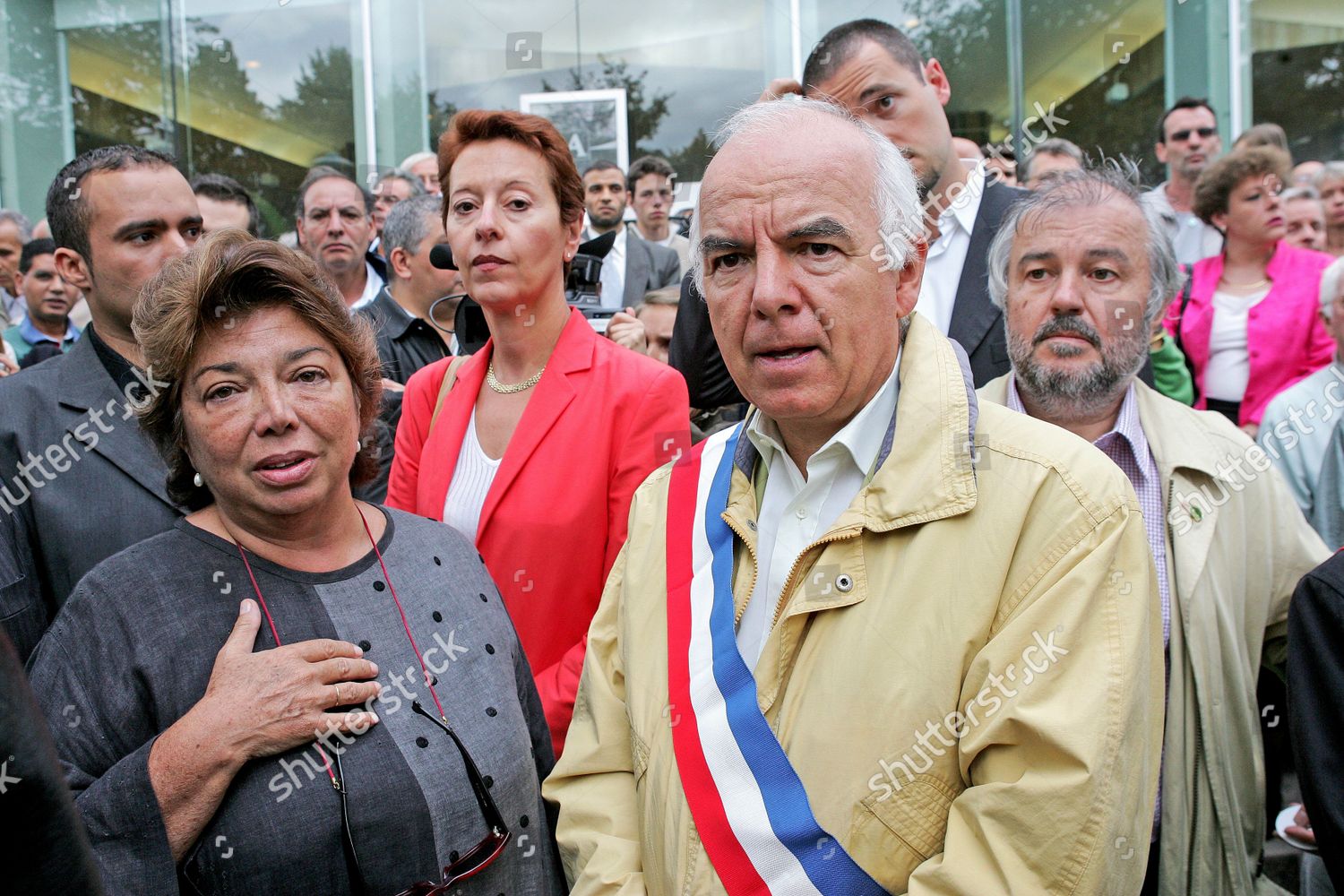 Leila Shahid French Representant Palestin Goverment Editorial Stock ...