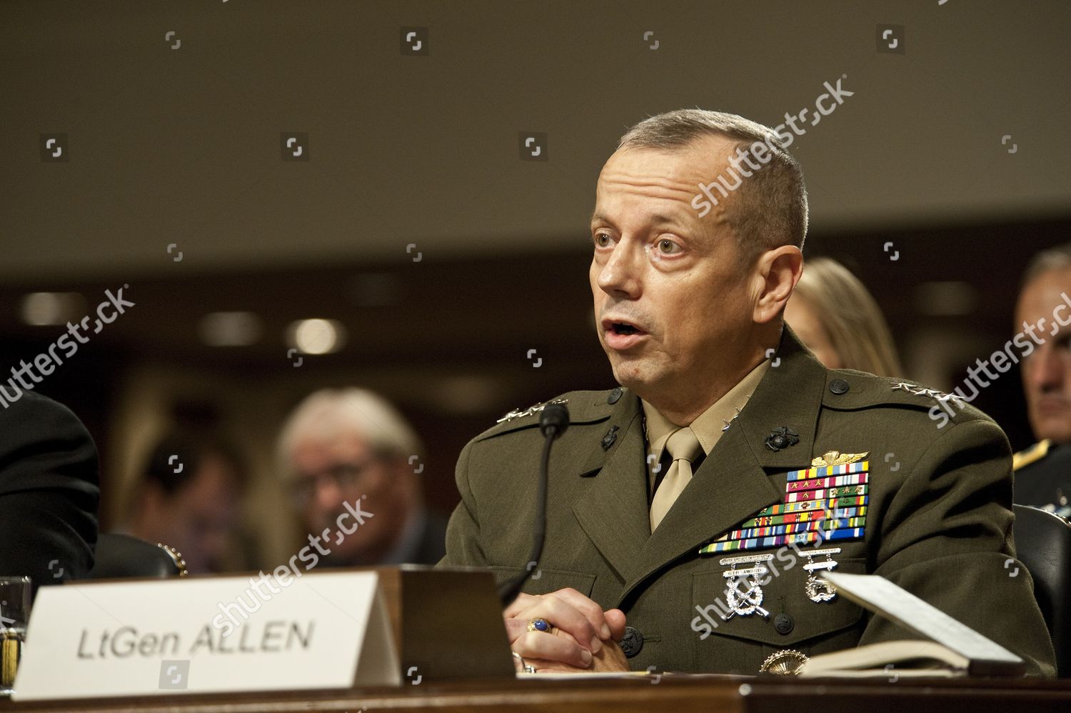 Us Marine Lt General John Allen Editorial Stock Photo - Stock Image ...