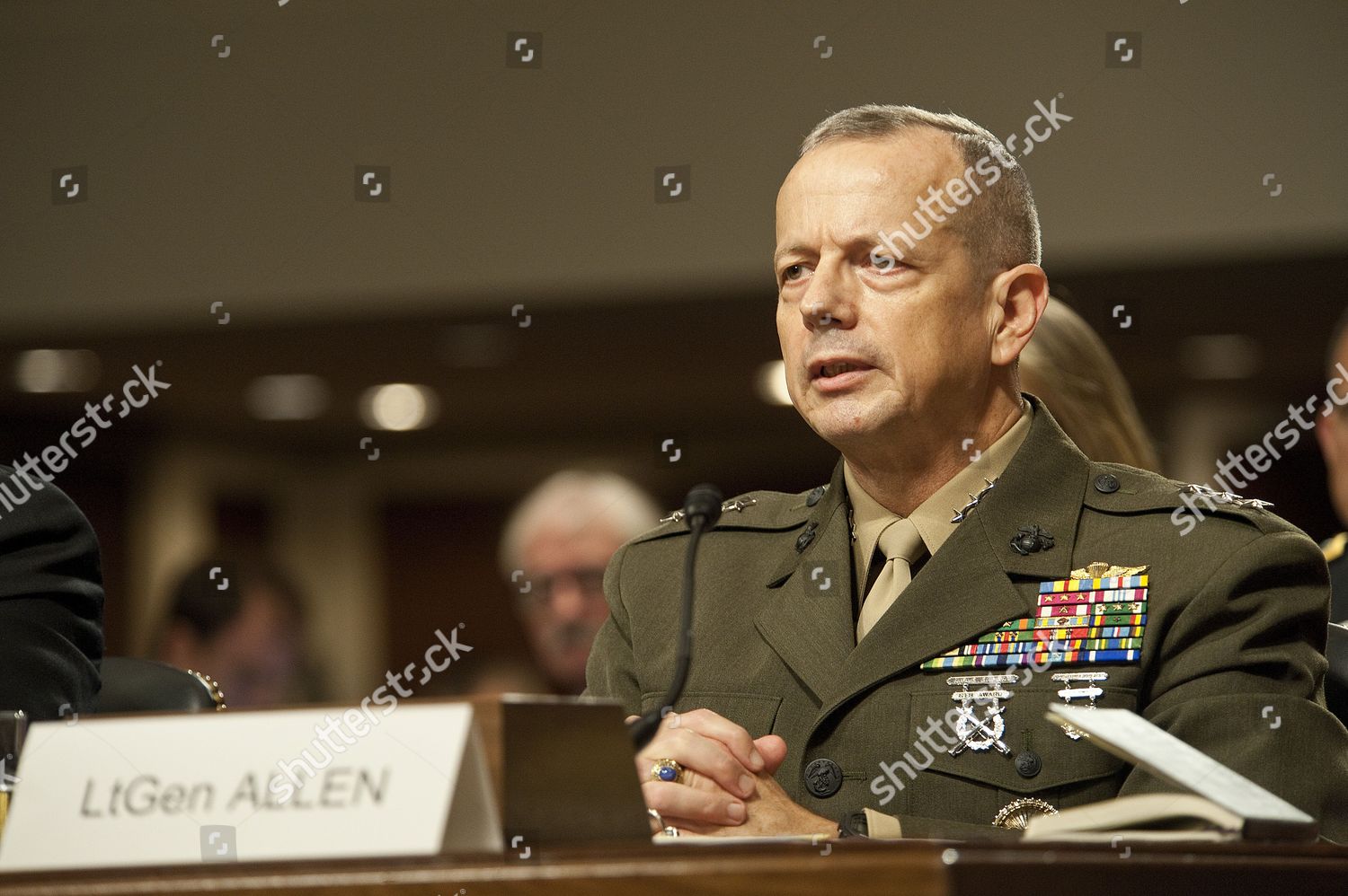 Us Marine Lt General John Allen Editorial Stock Photo - Stock Image ...