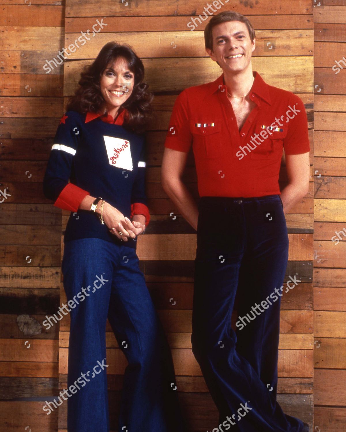 Singers Carpenters Poses Portrait 1977 Los Editorial Stock Photo ...