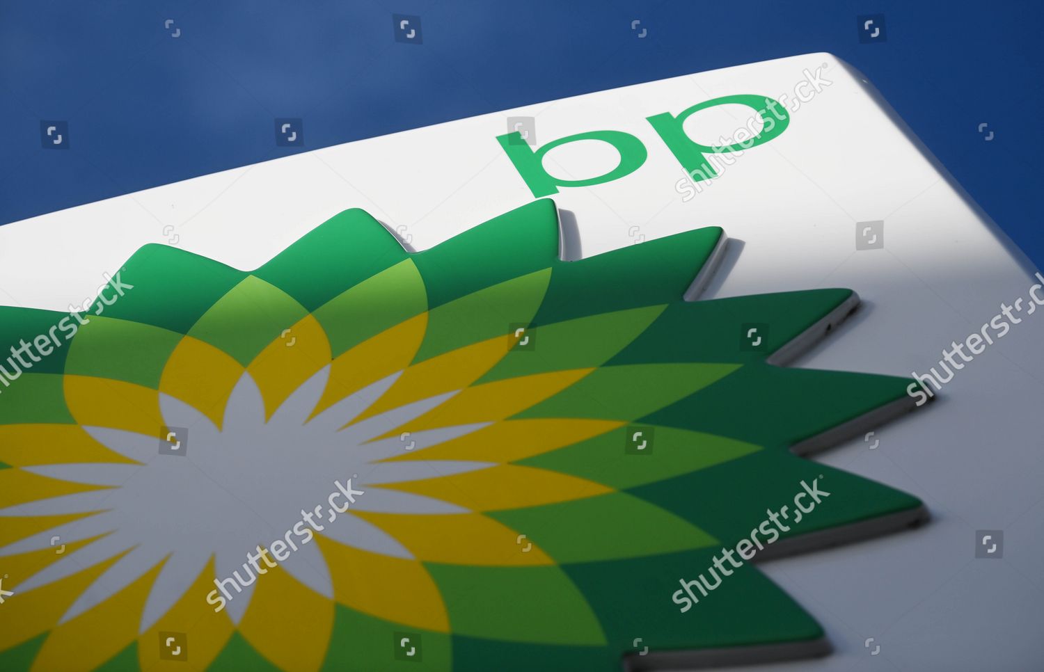 Branding Bp Garage London Britain 01 Editorial Stock Photo - Stock ...