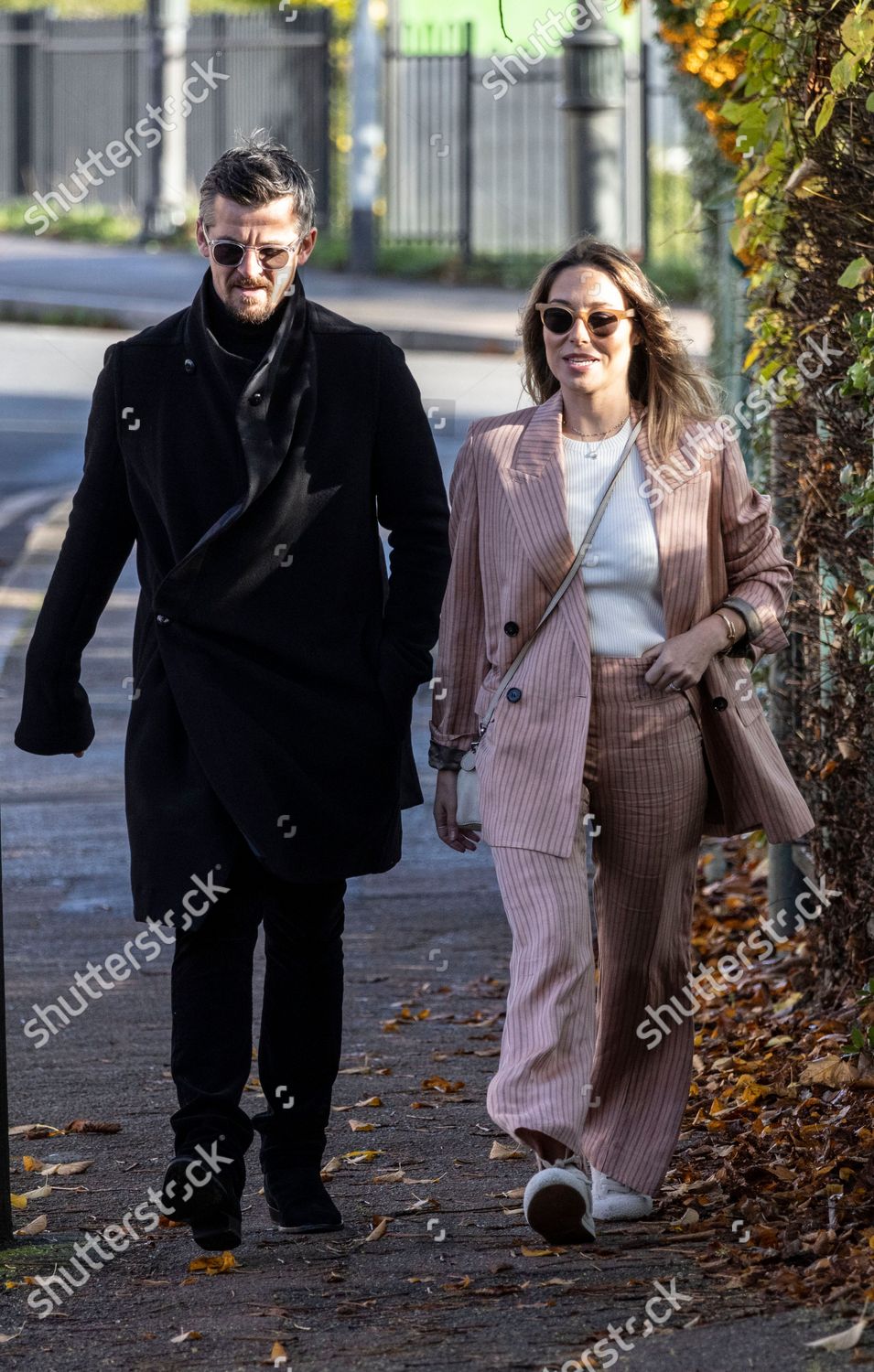 Joey Barton Wife Georgia Arrive Wimbledon Editorial Stock Photo - Stock ...