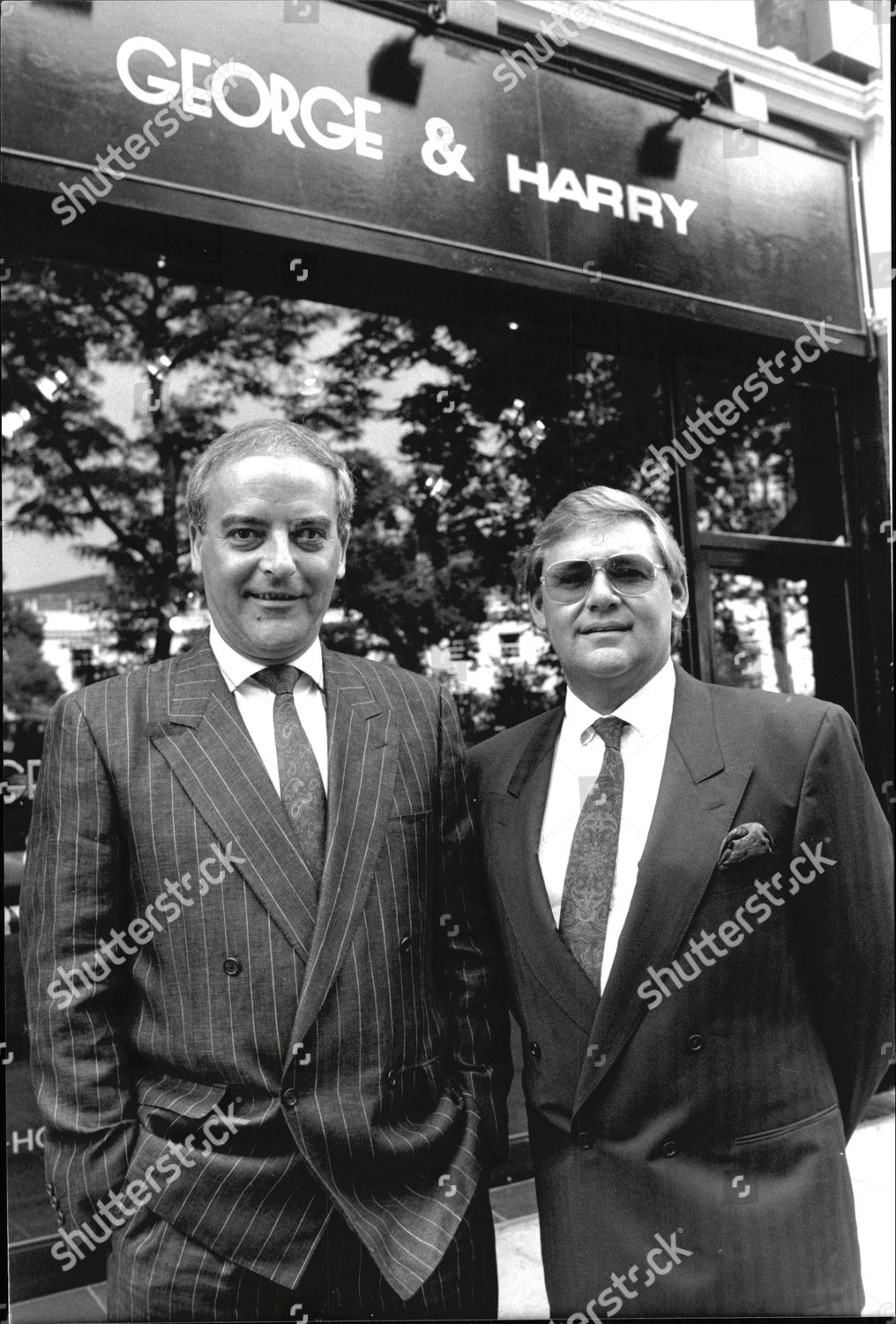 Fashion Designers George Gross Harry Watt Editorial Stock Photo - Stock ...