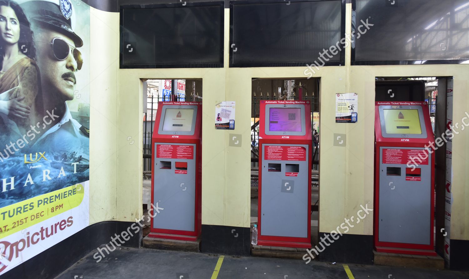 Automatic Ticket Vending Machine Atvm Found Editorial Stock Photo ...