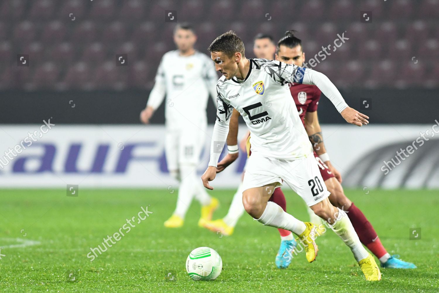 Albin Berisha Action During Uefa Europa Editorial Stock Photo - Stock ...