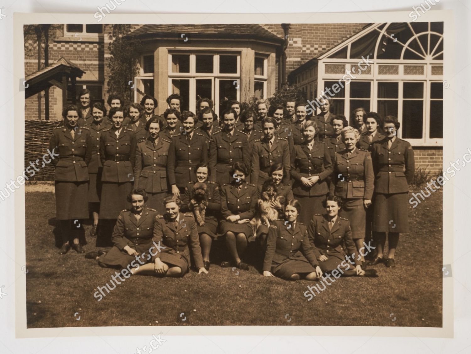 Photographs Princess Elizabeth Ats Uniform Be Editorial Stock Photo ...