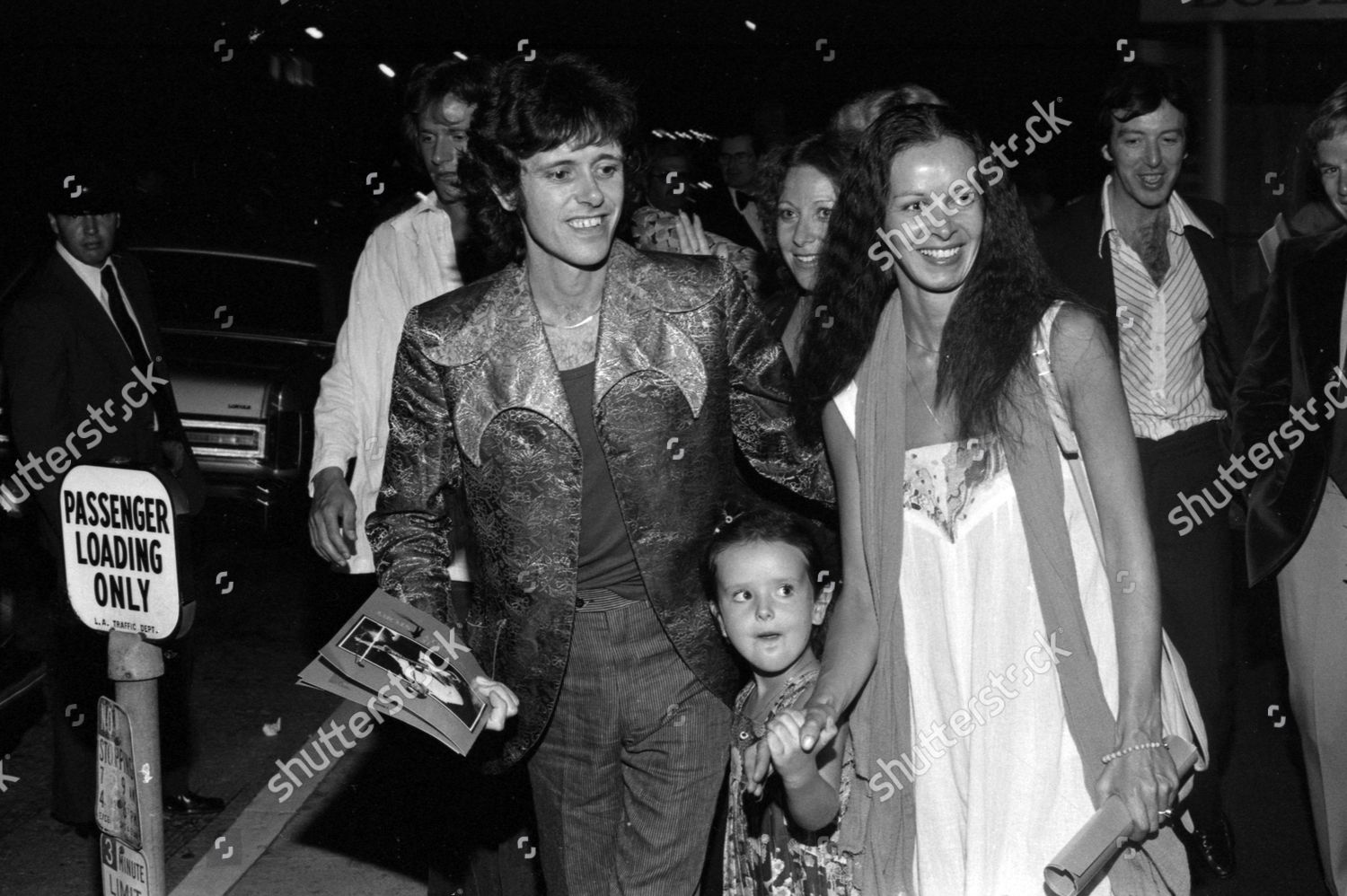 Donovan Daughter Astrella Celeste Wife Linda Editorial Stock Photo ...
