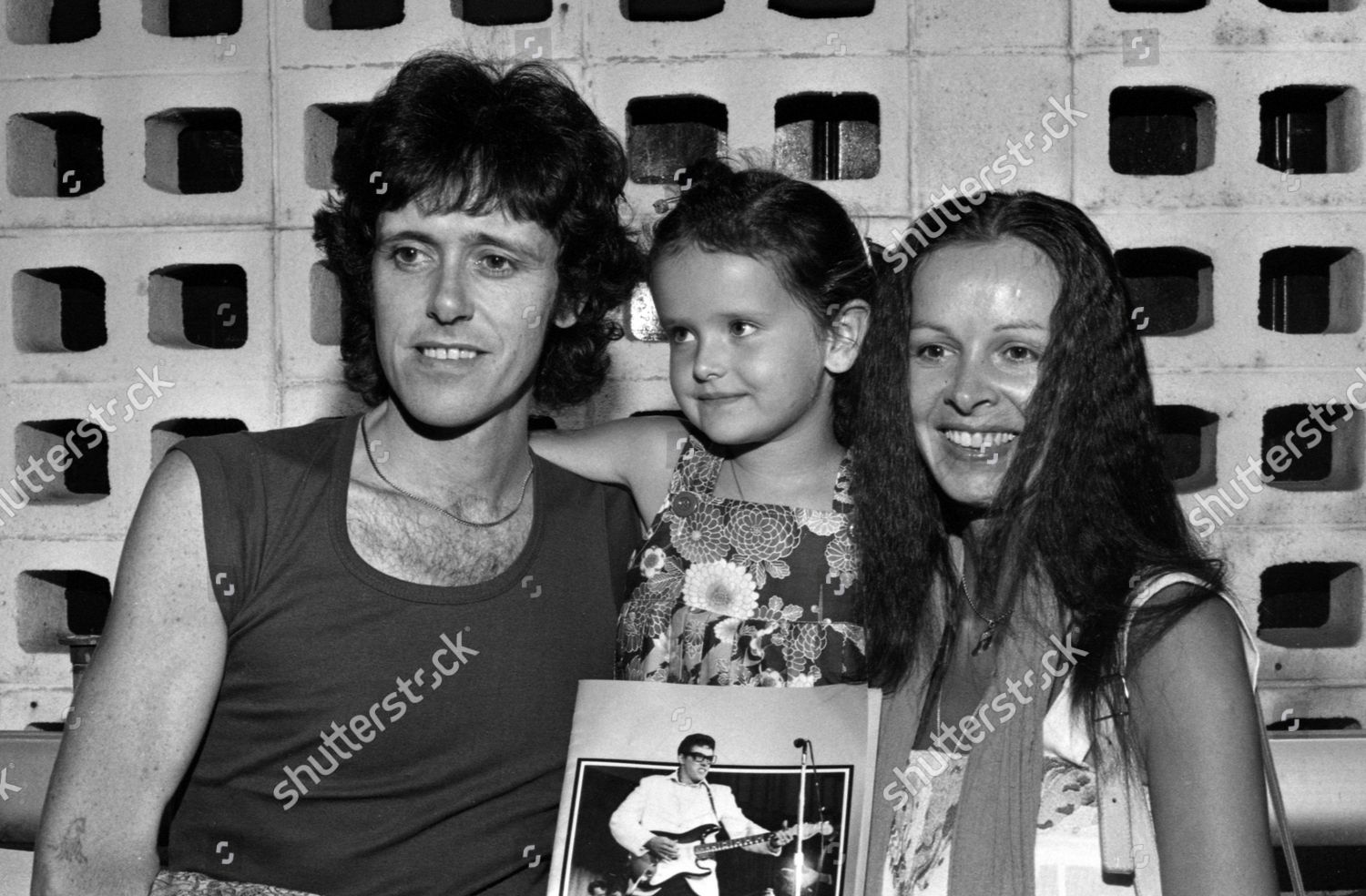 Donovan Daughter Astrella Celeste Wife Linda Editorial Stock Photo ...