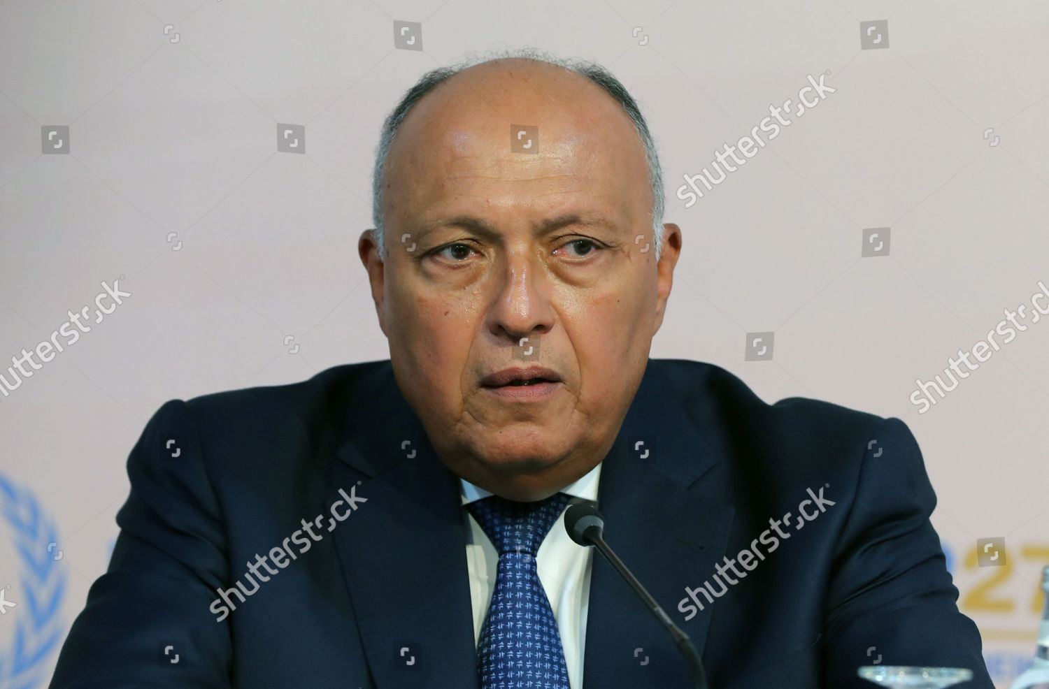 Cop27 President Sameh Shoukry Speaks During Editorial Stock Photo - Stock Image | Shutterstock