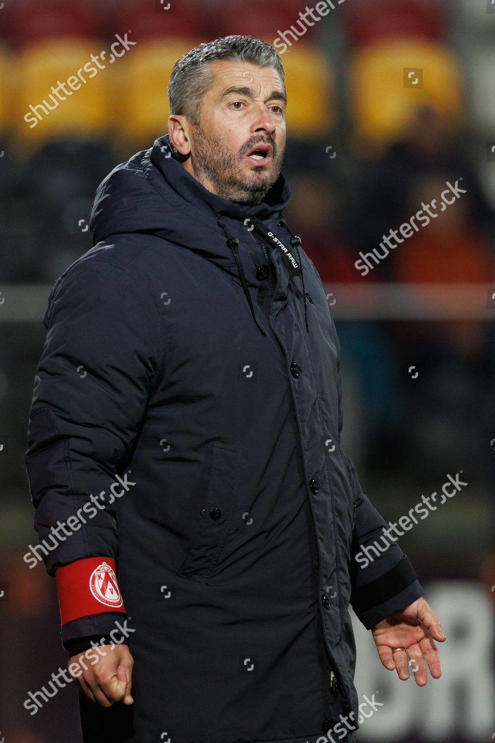 Kortrijks Head Coach Adnan Custovic Pictured Editorial Stock Photo - Stock Image | Shutterstock