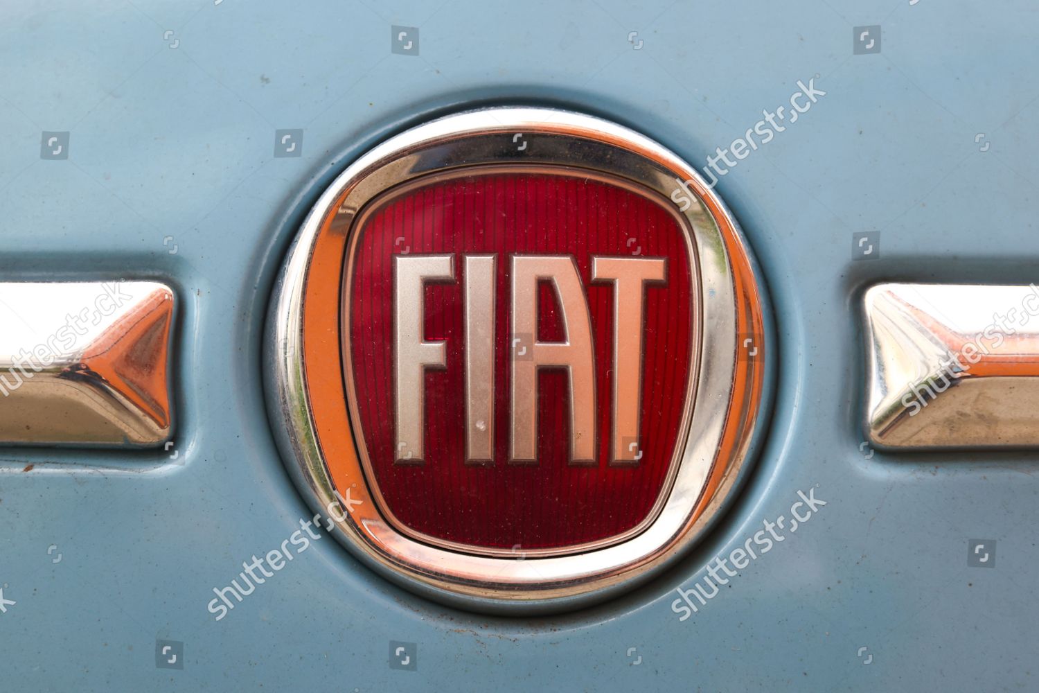 Fiat Logo Sign Seen On Car Editorial Stock Photo - Stock Image ...