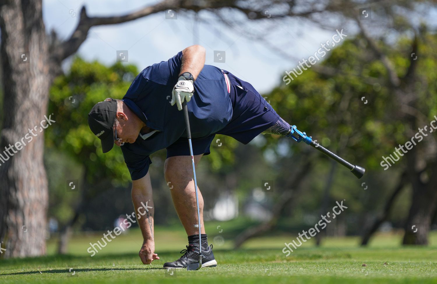 Single Leg Amputee Mike Emanuel South Editorial Stock Photo - Stock ...