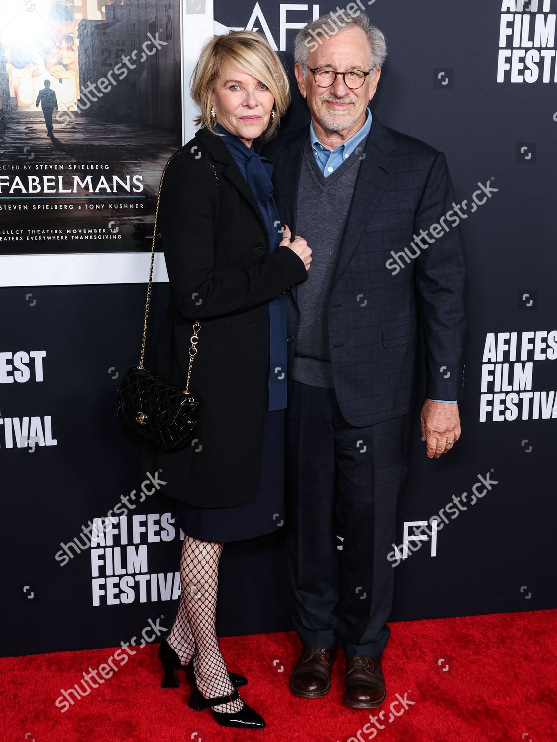 Kate Capshaw Husband Steven Spielberg Arrive Editorial Stock Photo ...