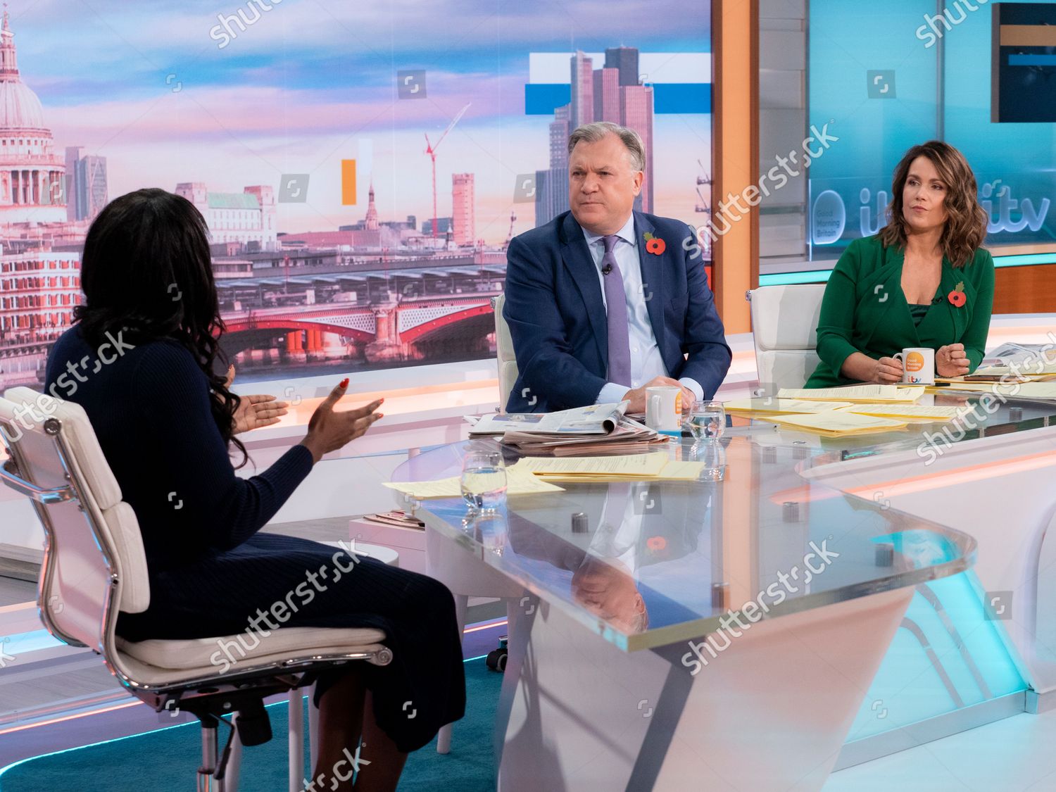 Esther Krakue Ed Balls Susanna Reid Editorial Stock Photo - Stock Image ...