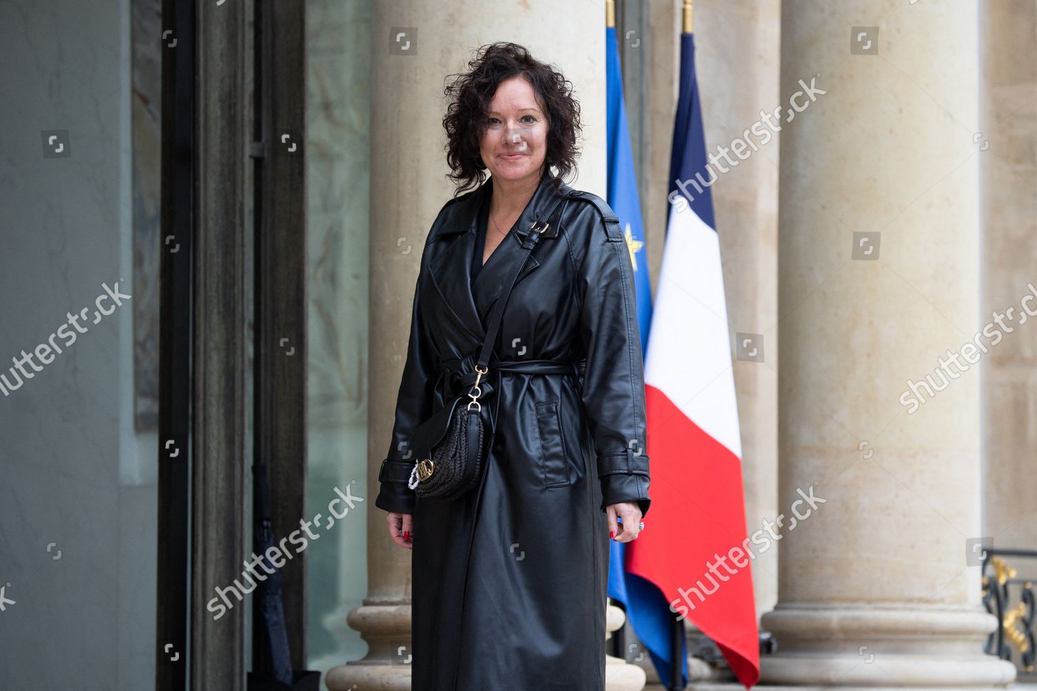 Florence Lambert Genvia Arrives Elysee Palace Editorial Stock Photo ...