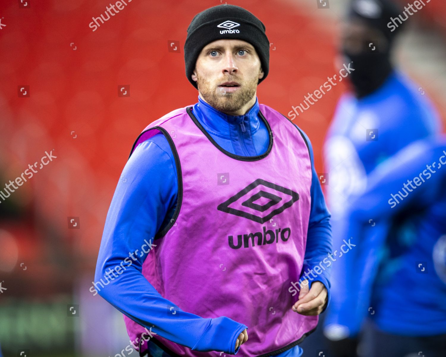 Jordan Clark Luton Town During Warm Editorial Stock Photo - Stock Image ...