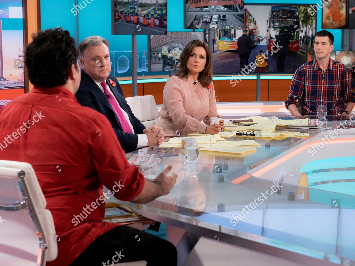 Fraser Myers Ed Balls Susanna Reid Editorial Stock Photo - Stock Image ...