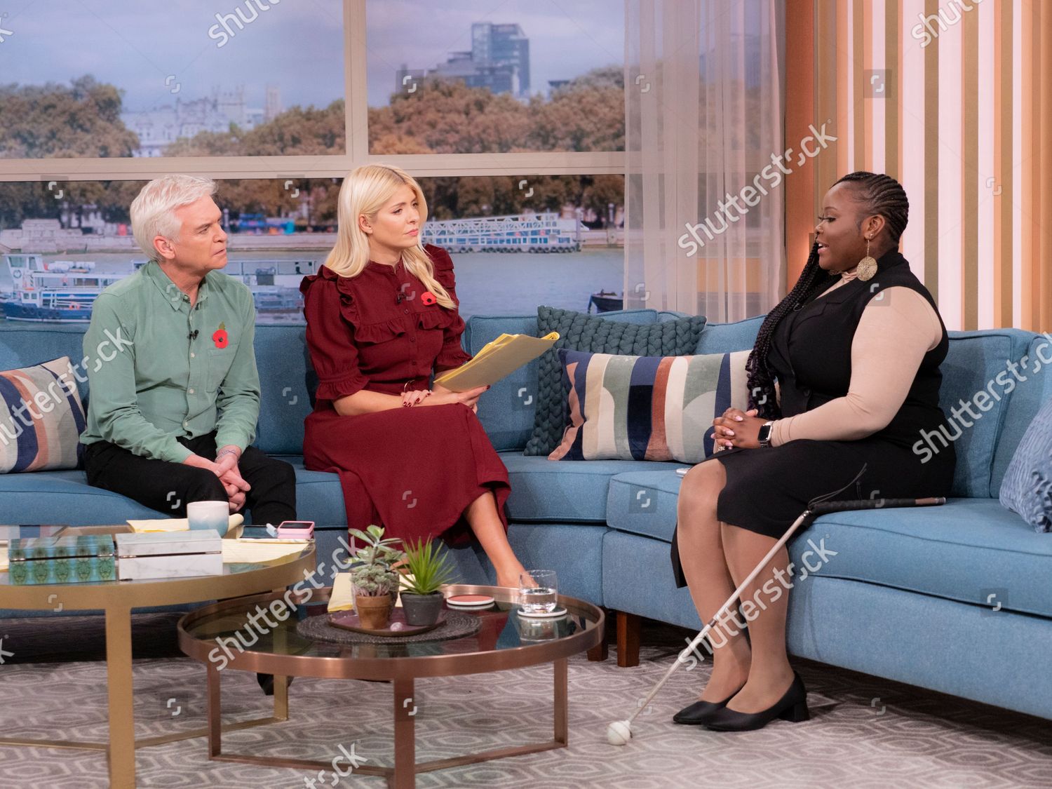 Phillip Schofield Holly Willoughby Jessikah Inaba Editorial Stock Photo ...