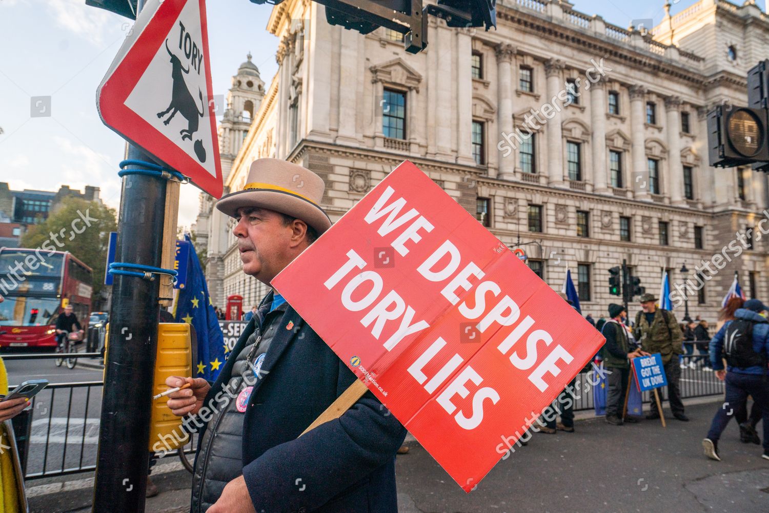 Steve Bray Sodem Stand Defiance European Editorial Stock Photo - Stock ...