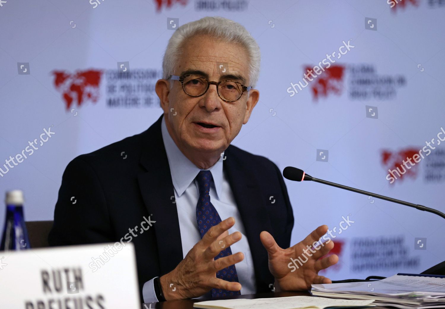 Former President Mexico Ernesto Zedillo Speaks Editorial Stock Photo ...