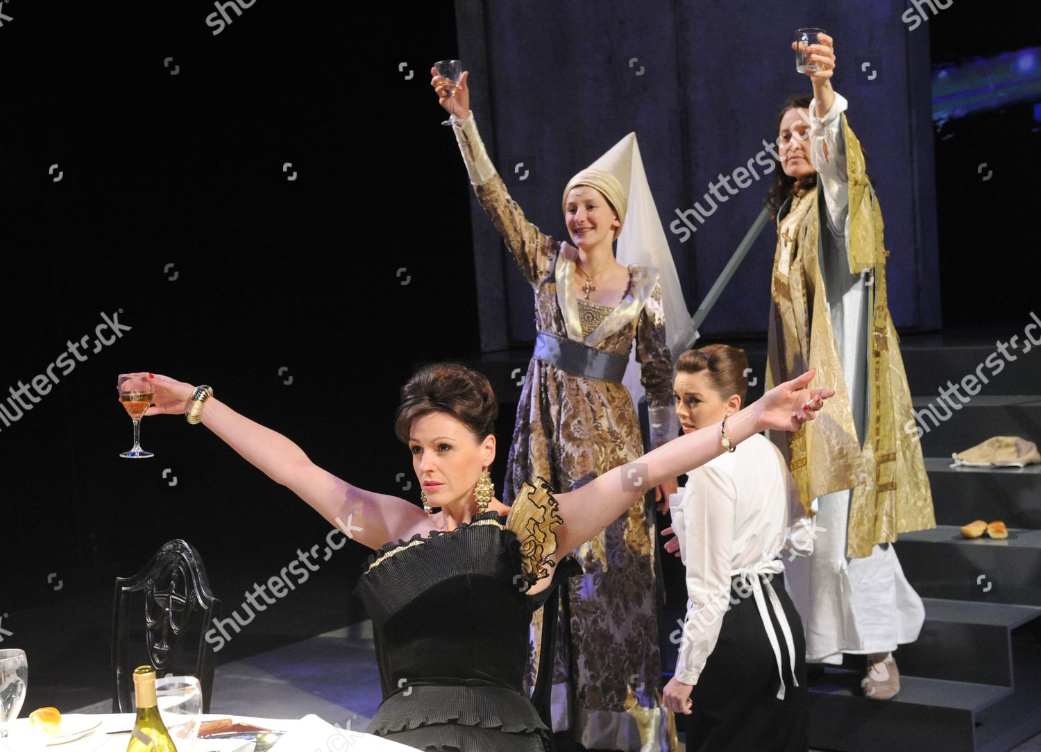 Suranne Jones Marlene Laura Elphinstone Griselda Editorial Stock Photo ...
