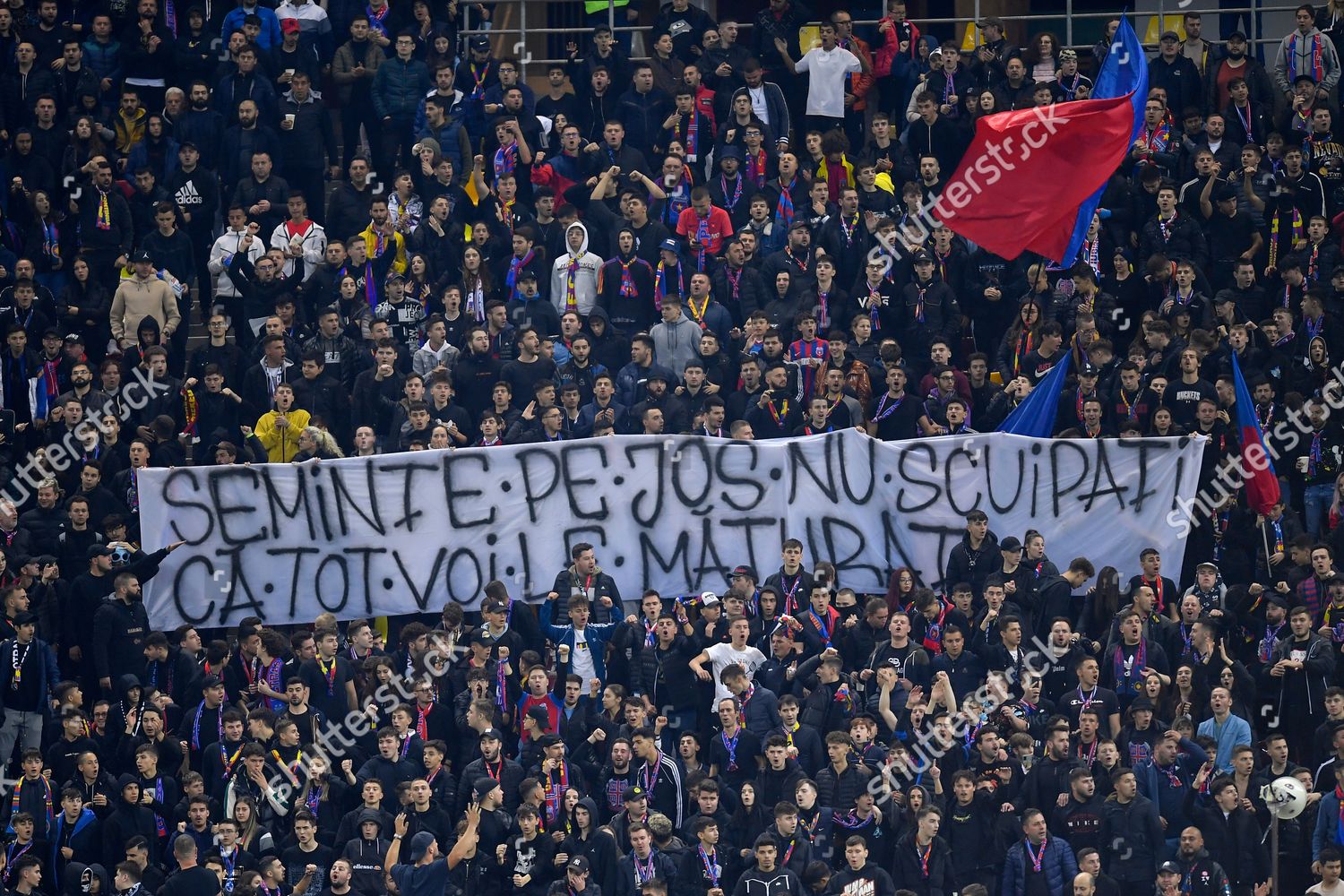 Fcsb Fans During Game Between Fcsb Editorial Stock Photo - Stock Image ...