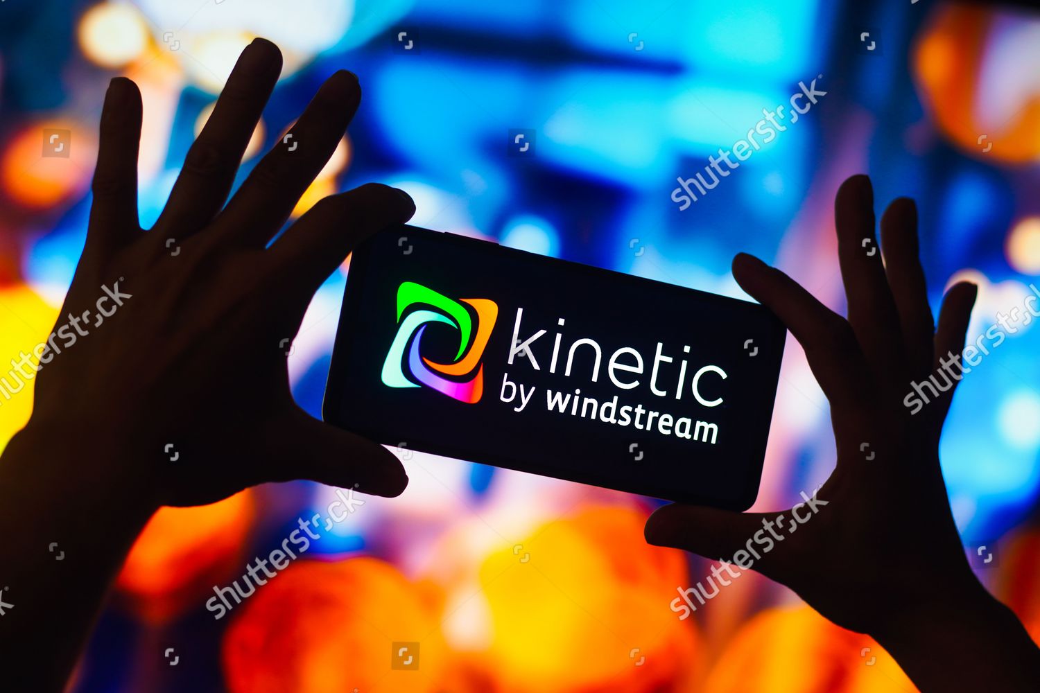 This Photo Illustration Kinetic By Windstream Editorial Stock Photo ...