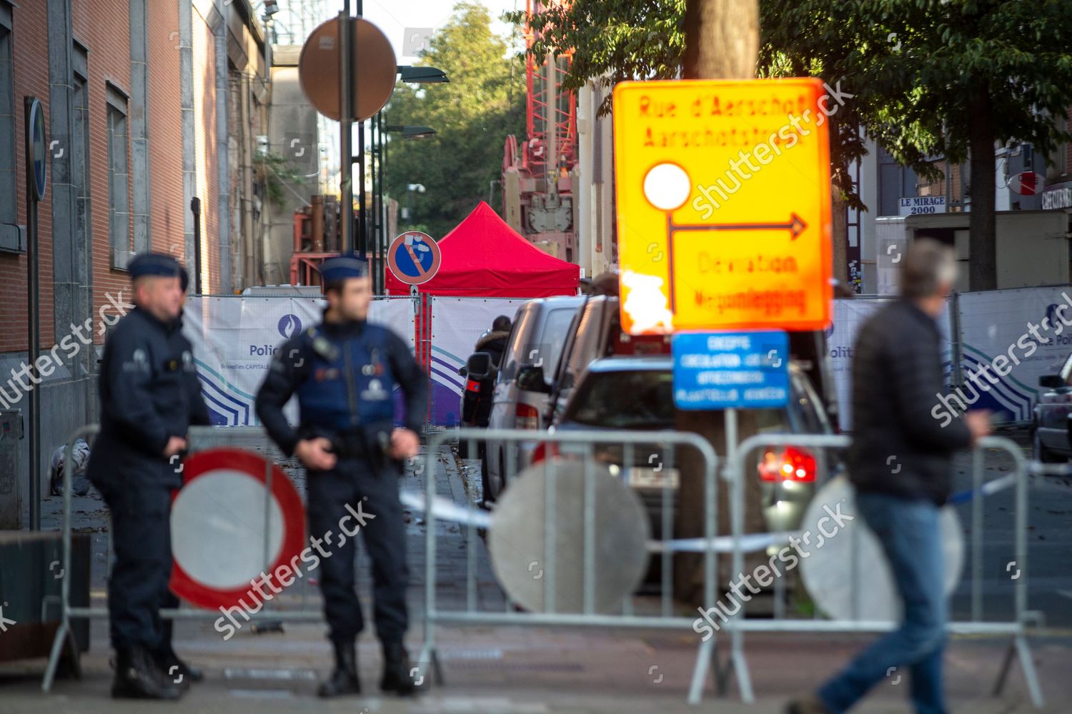 Crime Scene Stabbing Incident Where One Editorial Stock Photo - Stock ...