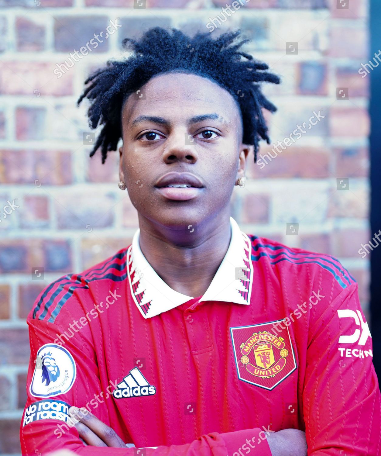 Ishowspeed Wearing Manchester United Shirt Ahead Editorial Stock Photo ...