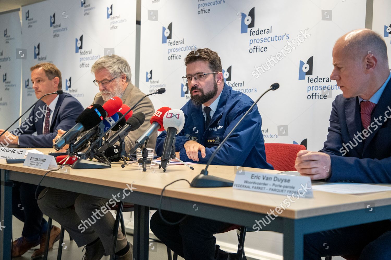 Brussel Prosecutor Tim De Wolf Federal Editorial Stock Photo - Stock ...
