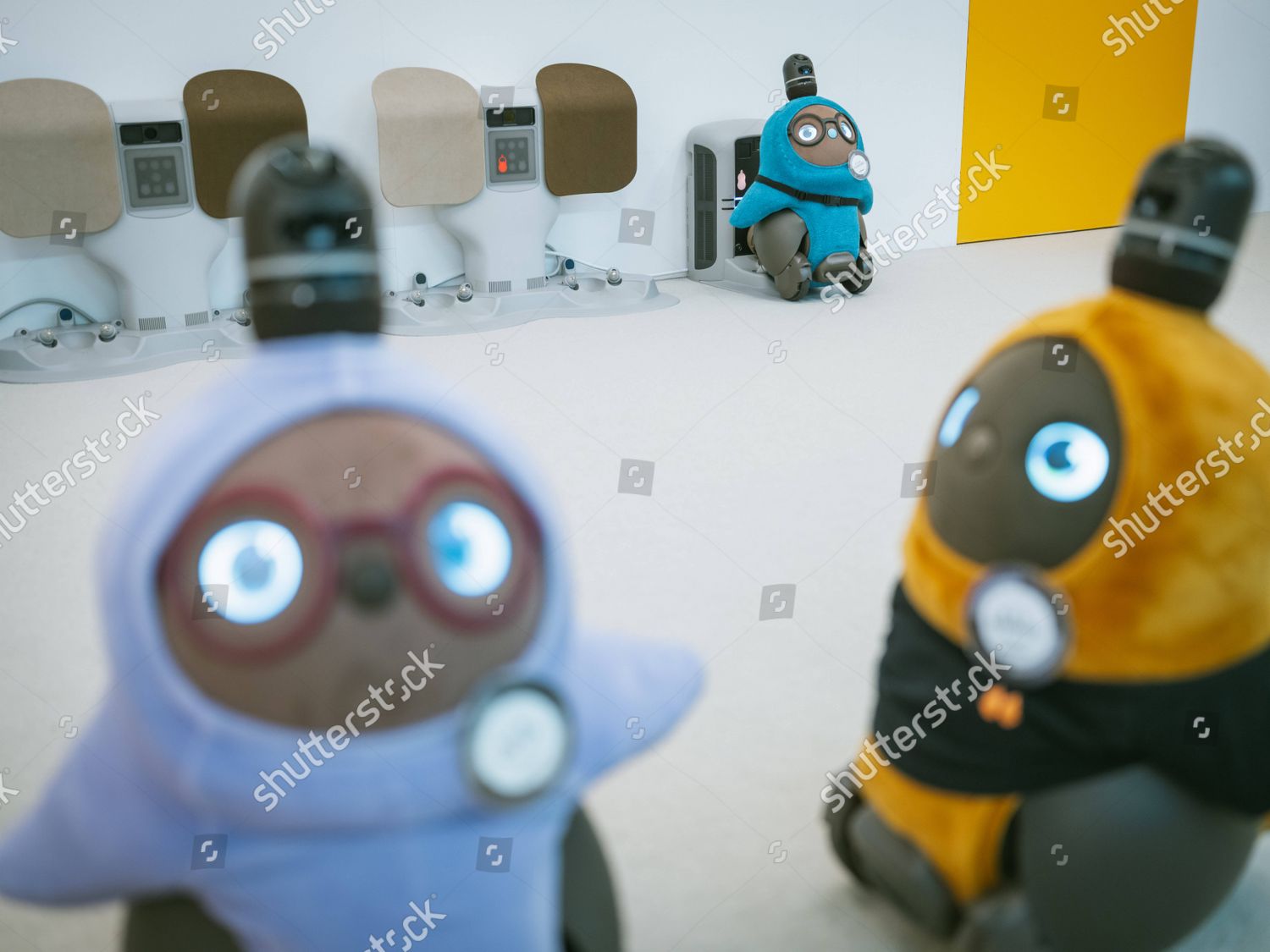 Lovot Robots Displayed Lovot Museum On Editorial Stock Photo - Stock ...