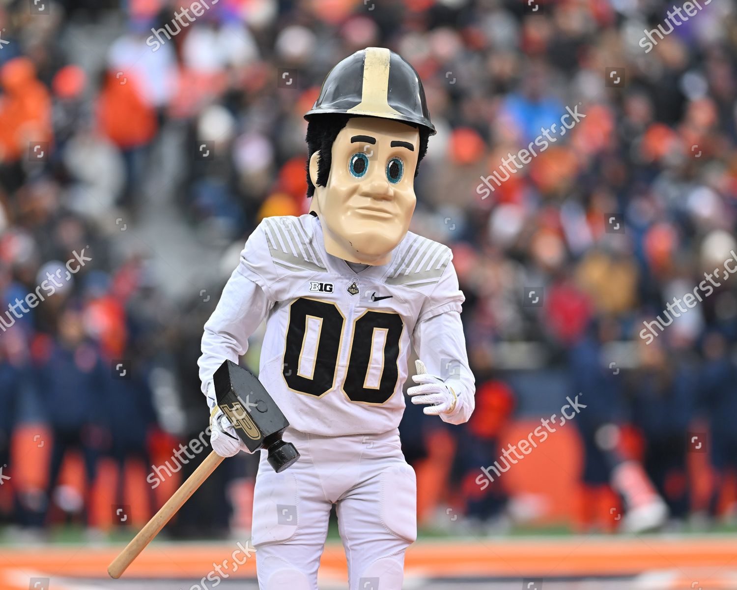 Purdues Mascot Pete Action During Ncaa Editorial Stock Photo - Stock ...
