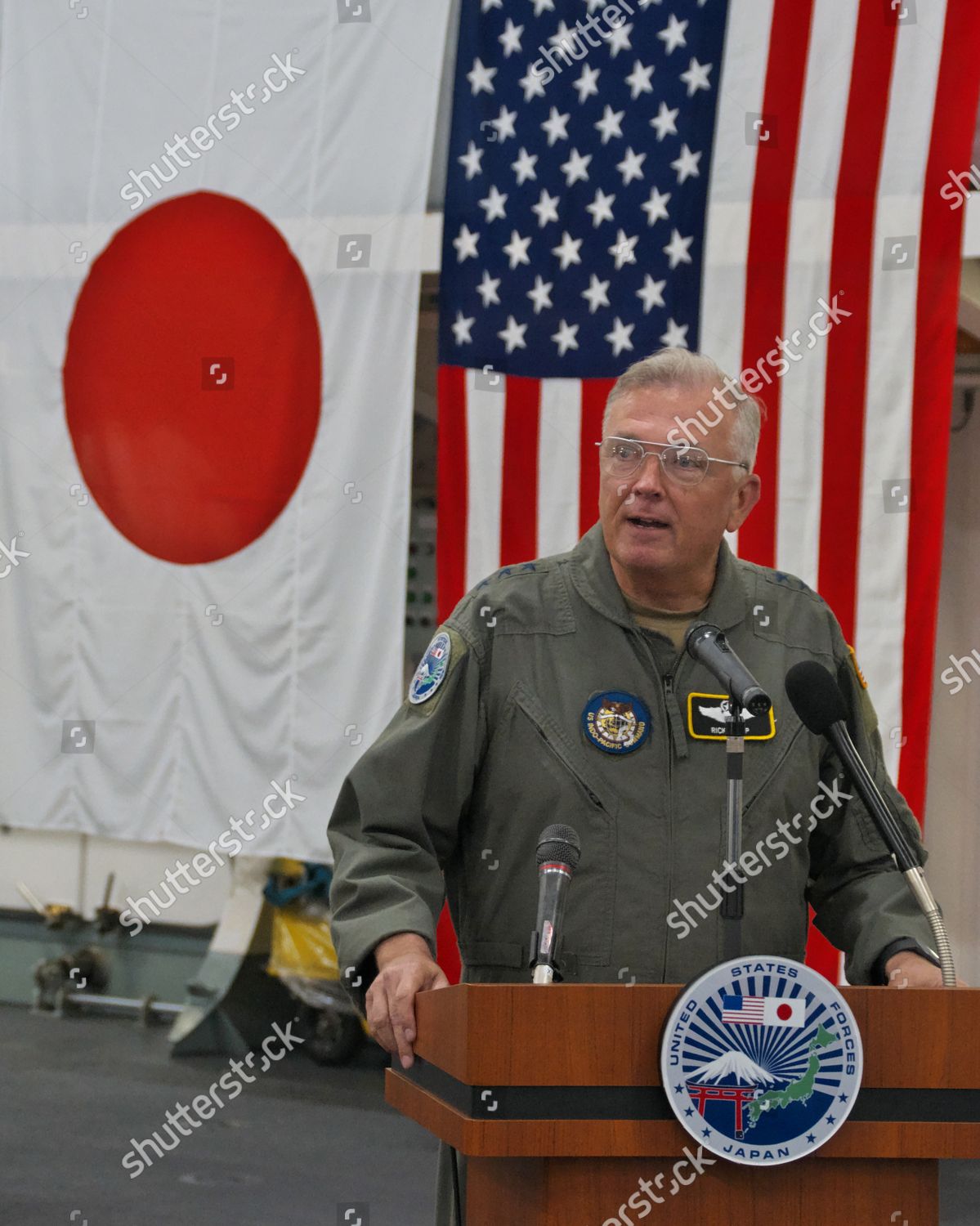 Us Forces Japan Commander Lt Gen Editorial Stock Photo - Stock Image ...