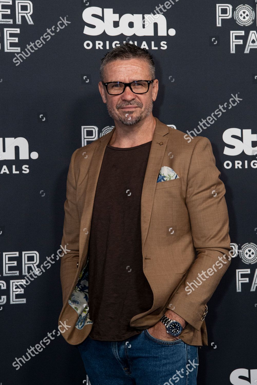 Matthew Nable Walks Red Carpet Australian Editorial Stock Photo - Stock ...