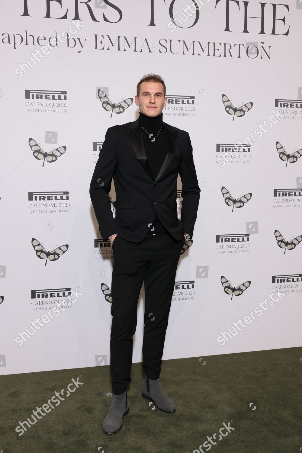 Gabriele Benetti Attends Calendario Pirelli 2023 Editorial Stock Photo ...