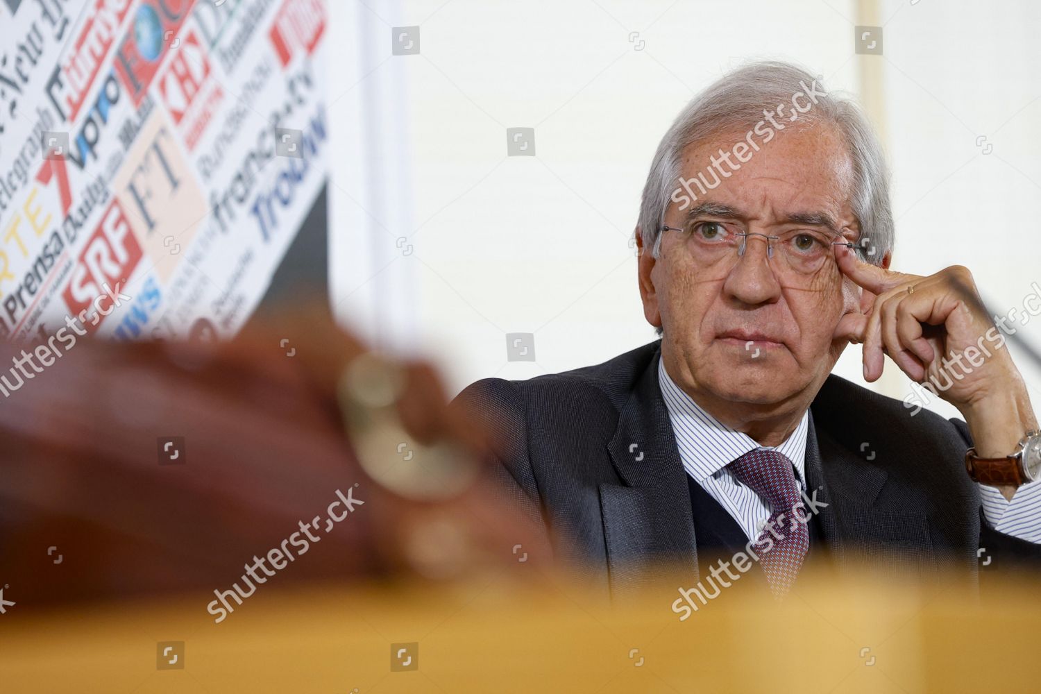 Libero Milone Former Vatican Auditorgeneral Looks Editorial Stock Photo ...