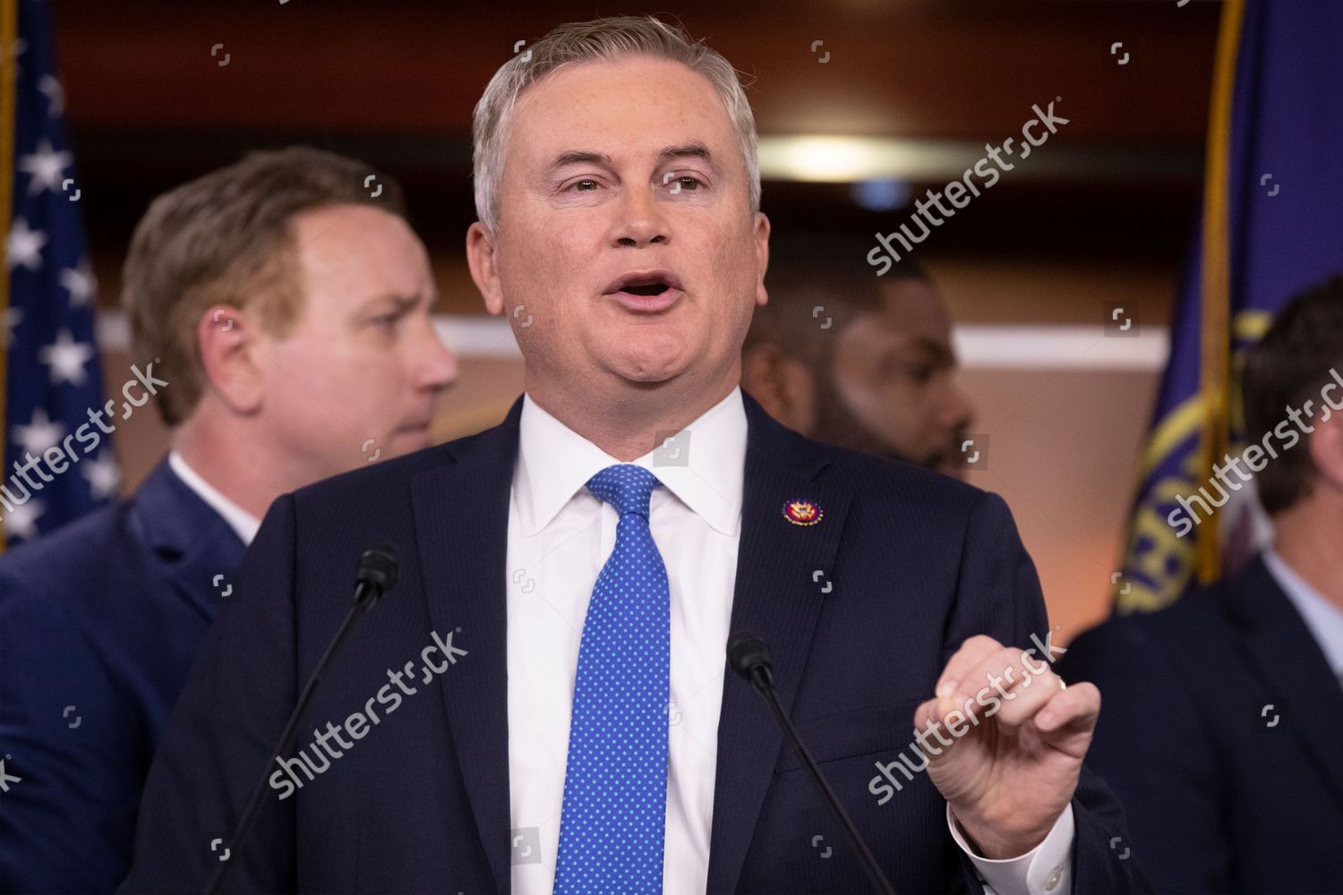 Republican Representative Kentucky James Comer Participates Editorial ...